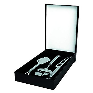 Rösle 13065 Cheese Set in Gift Box, One Size, Silver