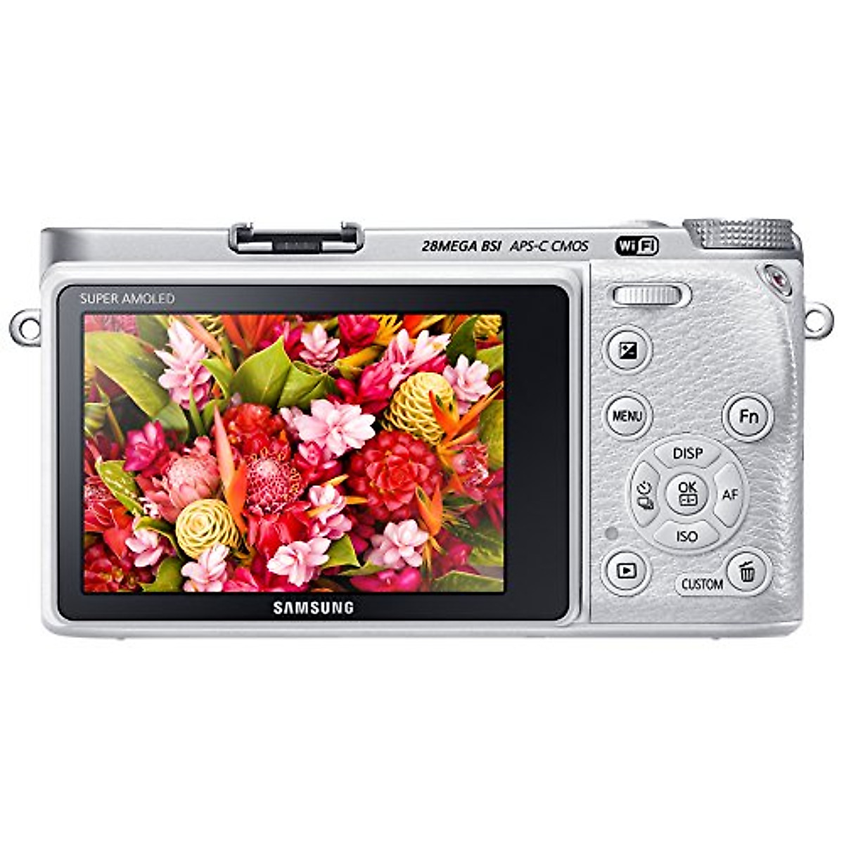 Samsung Electronics EV-NX500ZBMHUS NX500 28 MP Wireless Smart Compact System Camera with Included Kit Lens