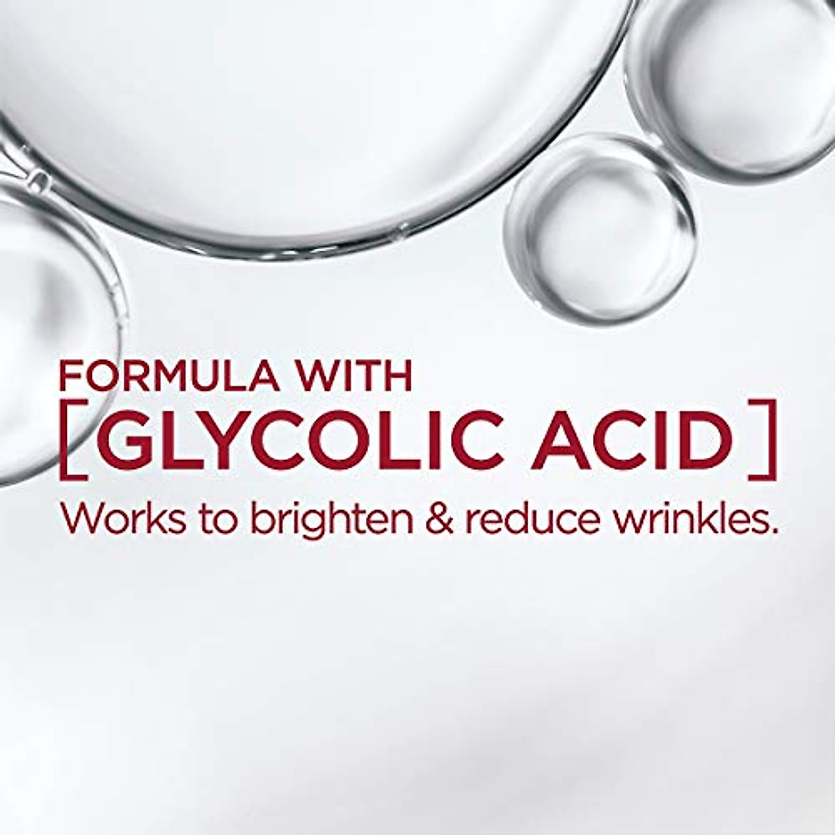 L'Oreal Paris Skincare Revitalift Bright Reveal Facial Cleanser with Glycolic Acid, Anti-Aging Daily Face Cleanser to Exfoliate Dullness and Brighten Skin, 5 Fl Oz (Pack of 1)