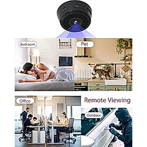 Hidden Camera Wireless Mini spy Camera Hidden Camera WiFi HD 1080P Mini Camera Spy Camera with Motion Detection for Home Security Nanny Pet Camera