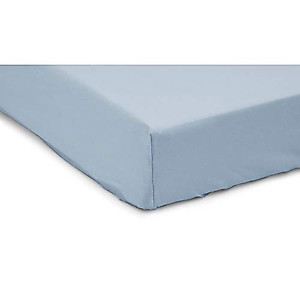 Cradle Mattress and Sheet Combo,Color: Light Blue,15x33