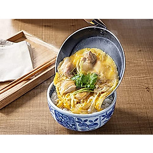 Taniguchi Metal Japanese Artisan IH Parent-Child Pot, 6.7 inches (17 cm)