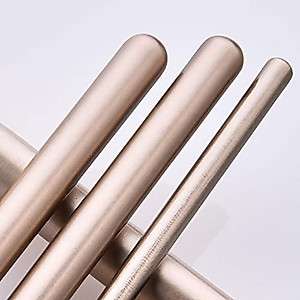 Folding Brush Makeup 11PCS Foundation Eyebrow Tools Brush Brush Eyeshadow Sets Cosmetic Brush Foundation Blending Brush with Case