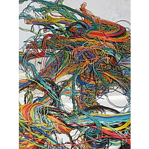 Fair Trade Zulu African Wire Triangular Bowl Papaya, Approximately 4.5" Across, WB05T.PY.28387