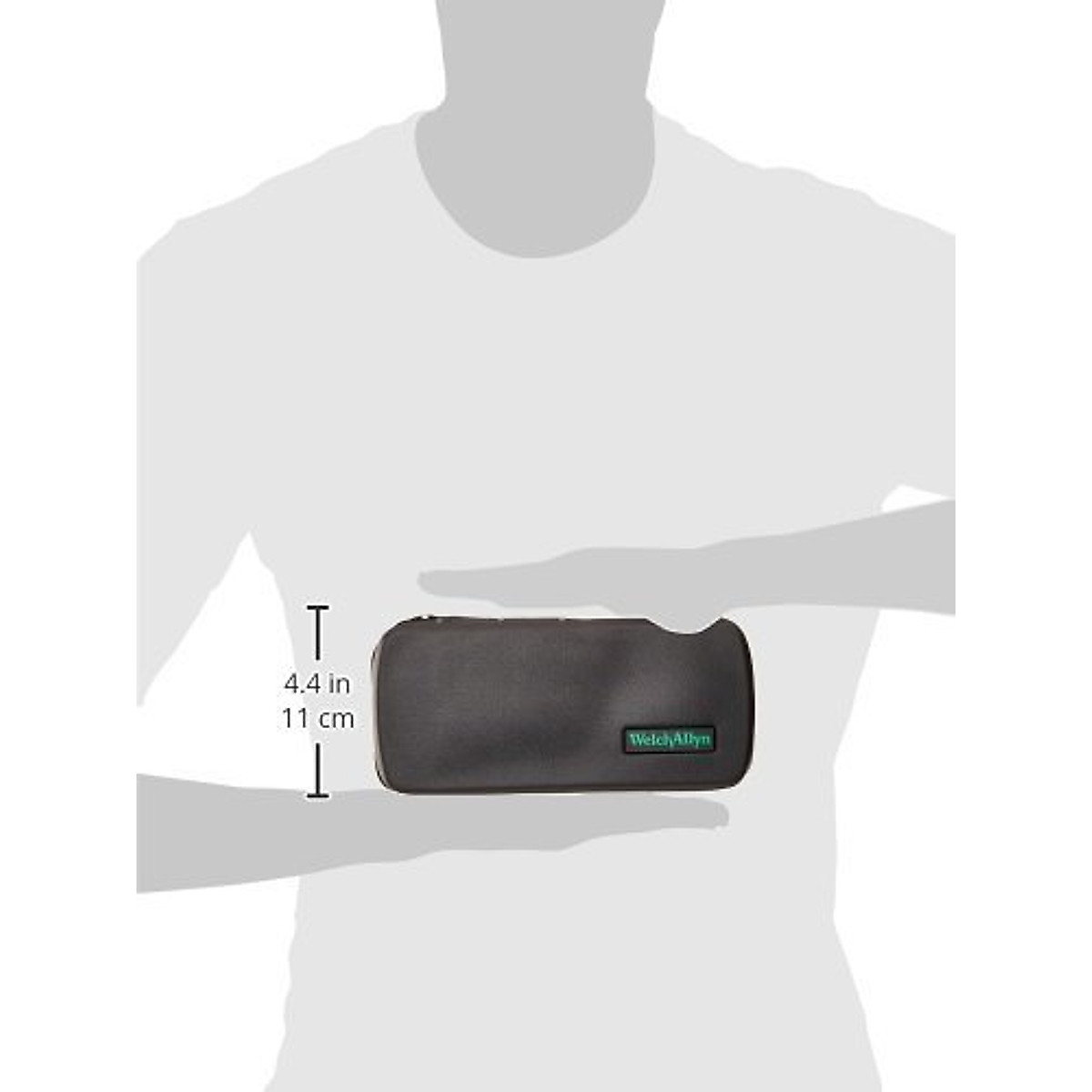 Welch Allyn 22822 PocketScope Otoscope with "AA" Handle and Hard Case