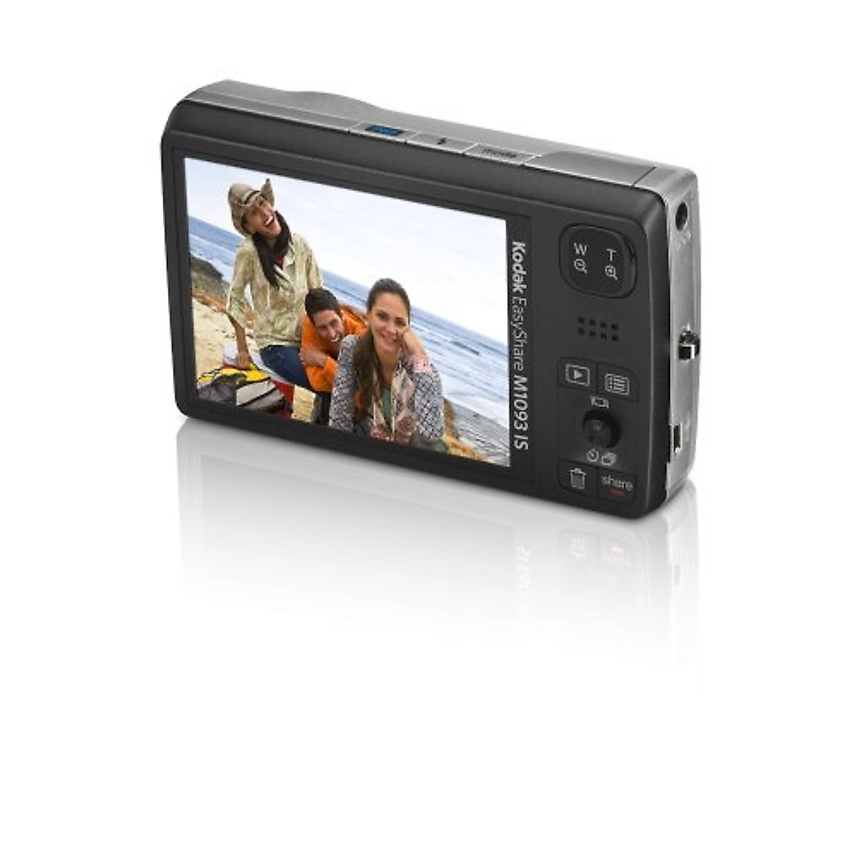 Kodak Easyshare M1093IS 10 MP Digital Camera with 3xOptical Image Stabilized Zoom (Silver)