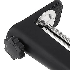 RTNLIT Universal C Shape Table Mounting Clamp for Microphone Suspension Boom Scissor Arm Stand Holder with Adjustable Positioning Screw, Fits up to 2.16"/5.5cm Desktop Thickness-Black