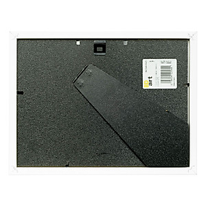 BD ART 7x9-Inch - 2 Openings White Collage Picture Frame with Mat for 2 Photos 4x6-Inch