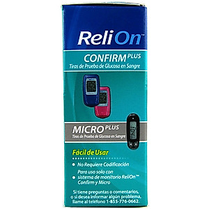 Relion Confirm/Micro Test Strips 20 Ct