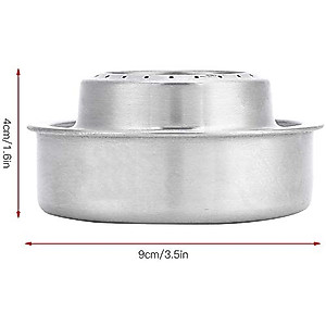 Eboxer Portable Mini Alcohol Stove Outdoor Camping Stove, Lightweight Stainless Steel Spirit for Outdoor Camping Hiking Backpacking Picnic BBQ