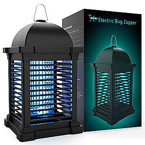 TMACTIME Bug Zapper for Outdoor and Indoor 20W 4300V High Powered Electric Mosquito Zappers Killer for Home Backyard Patio