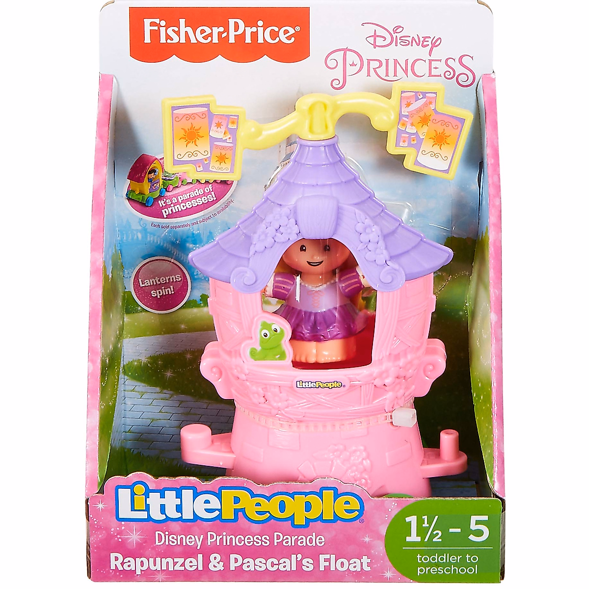 Fisher-Price Little People Disney Princess, Parade Rapunzel & Pascal's Float