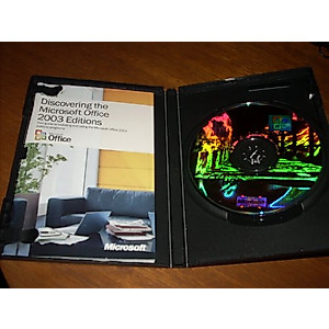 Microsoft Office Standard Edition 2003 Software (2000/XP) CD and User Guide in original clamshell case