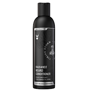 The Beard Struggle - Marksman's Beard Conditioner - Viking Storm, Silver Collection - Nourish, Softens, & Strengthens Beard - Radiance Beard Conditioner for Men (8 Fl oz)