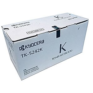 Kyocera 1T02R70US0 Model TK-5242K Black Toner Cartridge for M5526cdw/ P5026cdw, Genuine Kyocera, Up To 4000 Pages