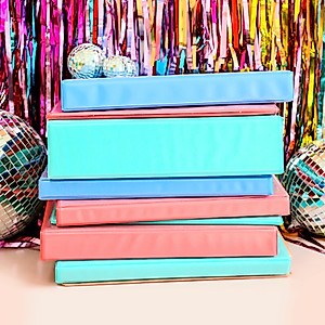 Yoobi 2 Inch Binder Set – 3-Ring Binders with 2 Pockets – Perfect for School or Office – Holds up to 500 Sheets – 4 Pack – Solid Multicolor Variety