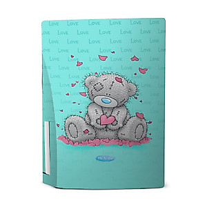 Head Case Designs Officially Licensed Me To You Love Classic Tatty Teddy Vinyl Faceplate Sticker Gaming Skin Decal Compatible With Sony PlayStation 5 PS5 Disc Edition Console & DualSense Controller