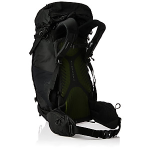 Osprey Kestrel 48 Men's Backpacking Backpack, Black, Medium/Large