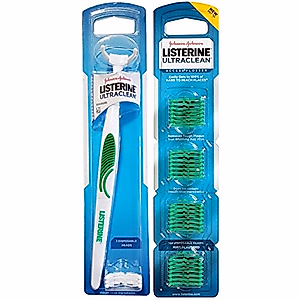 Ultra Clean Access Flosser for Hard-to-Reach Areas, Flosser Handle with 28 Refills, Mint