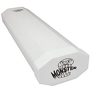 Dual Playmat Tube - Monster Protectors Prism-Shaped Play Case Holds Two Playmats at Once - Won't Roll Off Surface and Easy in and Out Design- Add Your Own Designs on Marker Surface!