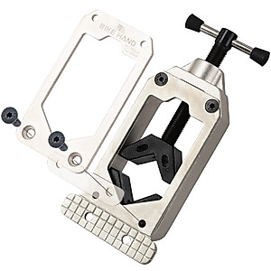 BIKEHAND Oversized Bicycle Bike Fork Steerer Seatpost Cut Saw Guide - Great for Road Mountain Bike Fork Steerer & Seatpost & Handlebar - Adjustable Cut Saw Guide