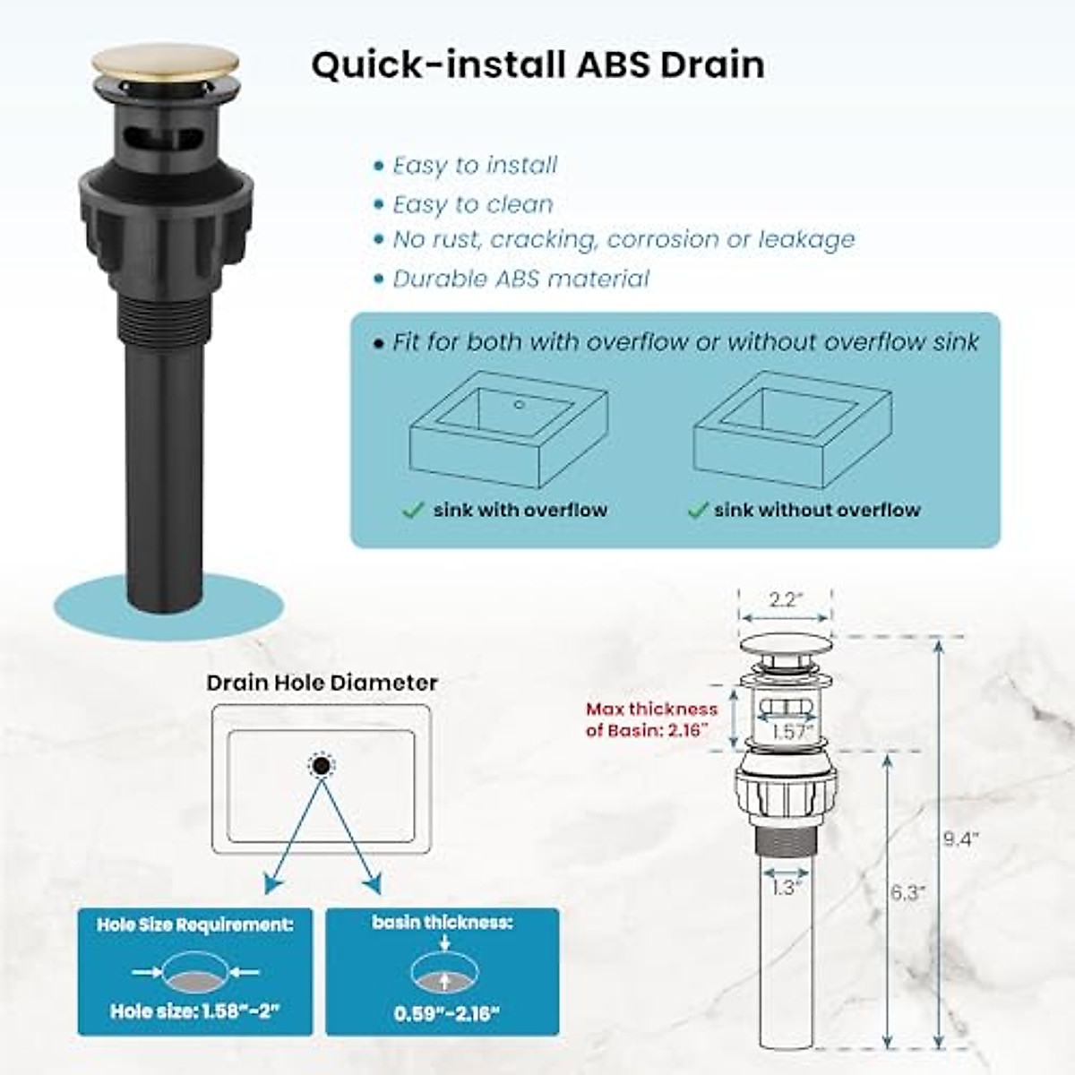 gotonovo 3-Hole Widespread Bathroom Faucet Double Cross Handle Mixer Tap for Bathroom Sink Deck Mount Hot Cold Water Matching Pop Up Drain with Overflow Antique Brass Victorian Spout