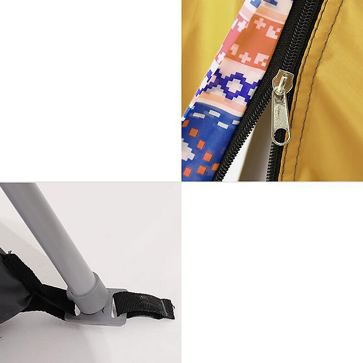 AyfeS Outdoor Tent, Automatic Instant Easy Pop Up Camping Tent, Hexagonal, Double Layer, Double Doors & 4 Windows