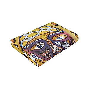 The Story of Sublimes Iconic Sun Logo Blankets Throw Blanket Bed Blanket Soft Decorative Blanket for Sofa Living Room