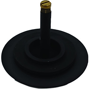 Westbrass A50P27TLE-62 27" Cable Drive Standard Bath Drain Trim Kit with Rotary Overflow Cover Knob, Pop-Up Stopper and Poly Tubular Pipes & Fittings, Matte Black