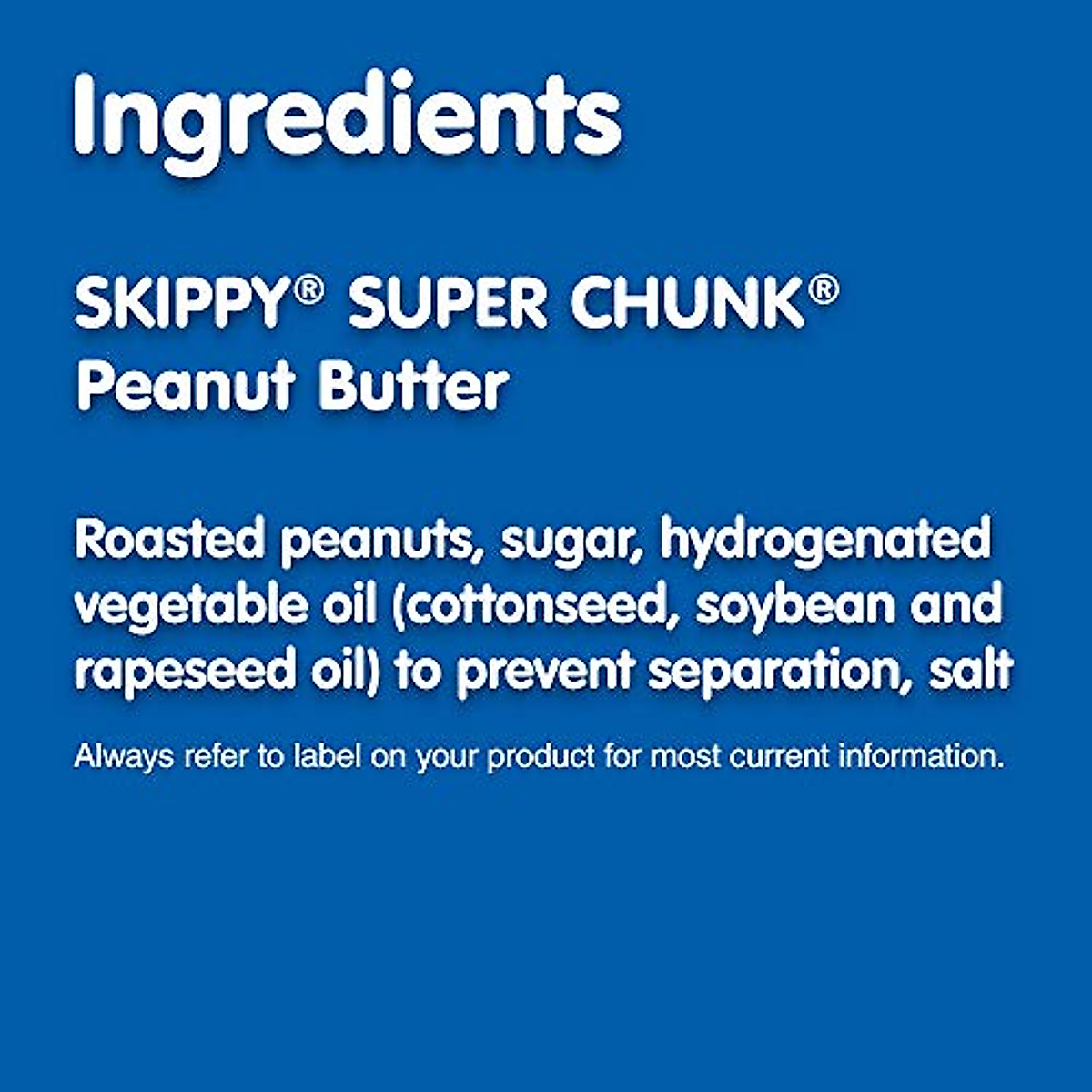 Skippy Peanut Butter, Super Chunky, 80 oz (2 ct)
