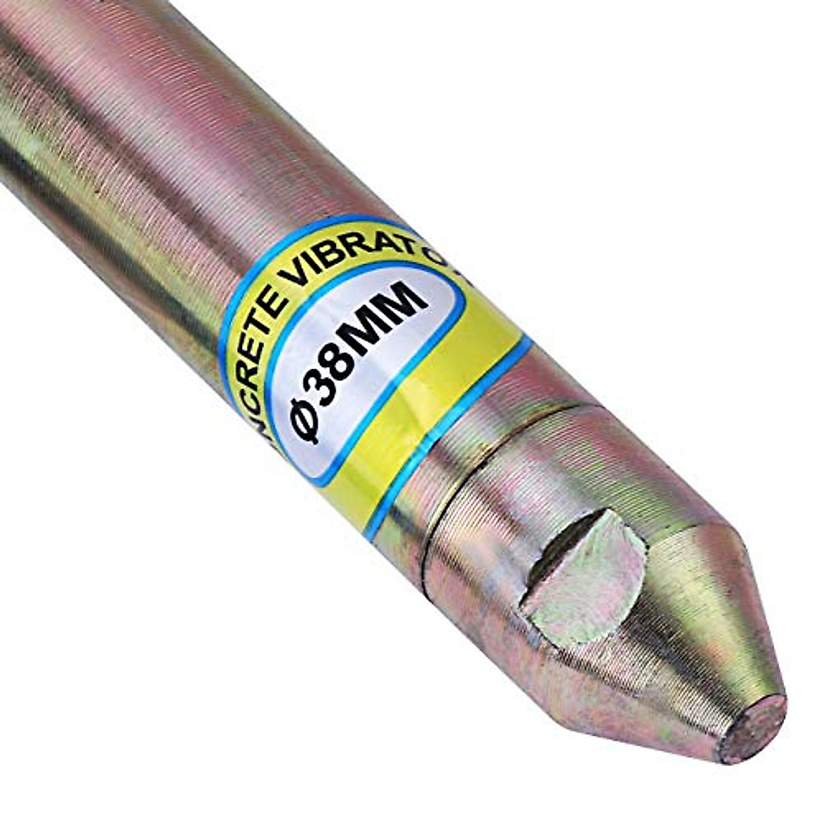 BIZOEPRO Hand Held Electric Power Concrete Vibrator 1500W 2HP 16000rpm Concrete Vibrabrater Portable Construction Pencil Vibrator 4.5M(14-3/4feet) Remove Air Bubbles Level Tool