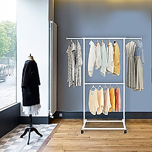 Fishat Lightweight Garment Rack Combination
