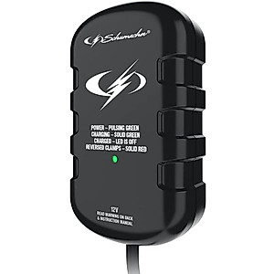 Schumacher Electric SC1278 Automatic Car Battery Maintainer - 12V Battery Charger for Power Sport, Car and Boat Batteries - 0.75 Amp for Standard, AGM + Gel Batteries