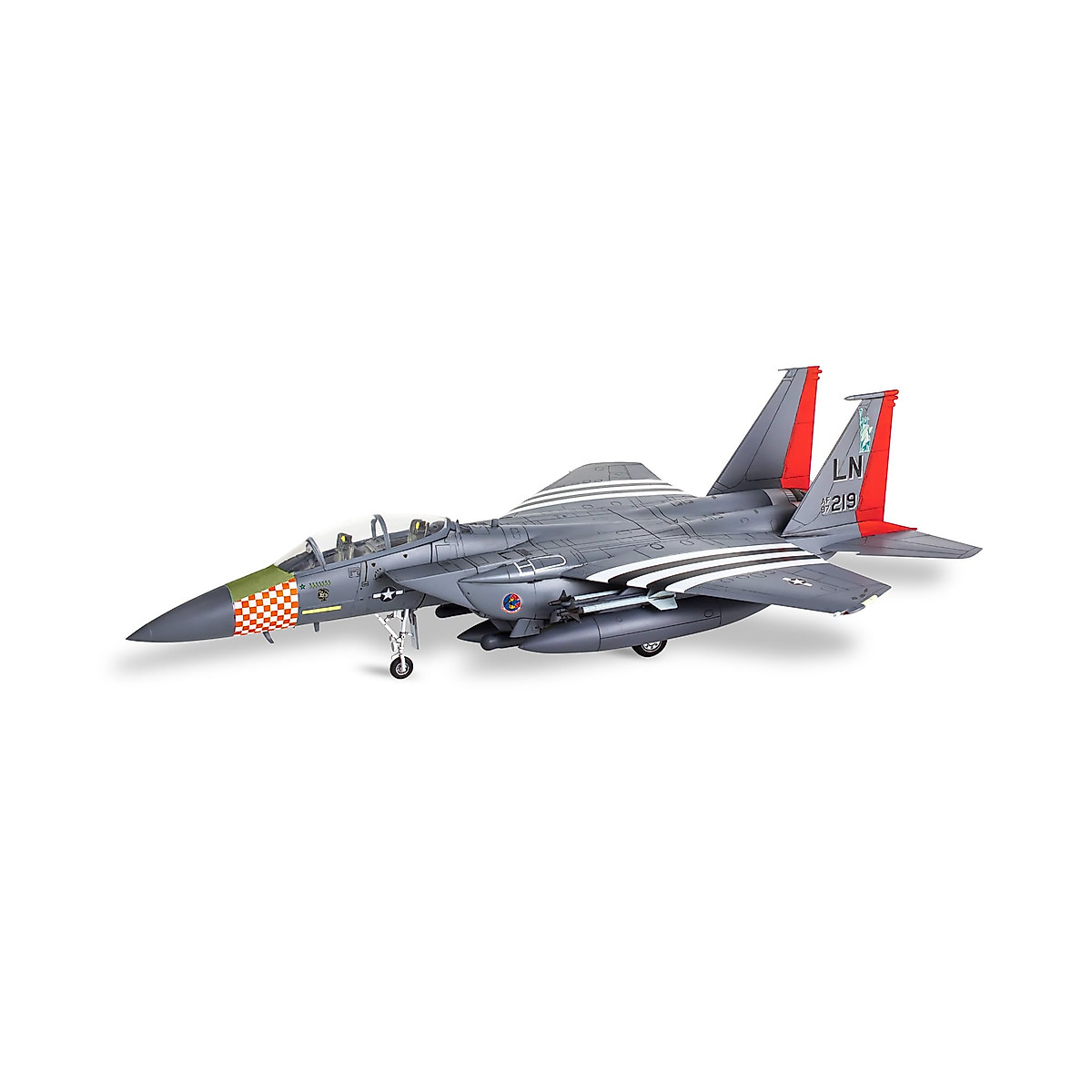 Revell Level 5 Model Kit Mcdonnell Douglas F-15E Strike Eagle Aircraft 1/72 Scale Model
