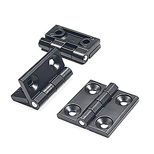 HARDJULAN 37-3/8in Bi-fold Barn Door Hardware,Heavy Duty Black Track Top Mount Kit for 2 Doors(No Door)