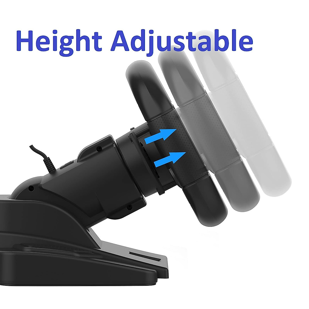 DOYO Xbox 360 Game Racing Wheels,PC Steering Wheel Plug and Play Gaming Driving Volante 180° USB with Pedals Shifter Bundle for XBOX 360 / Windows PC / PS3 /Nintendo switch/Android