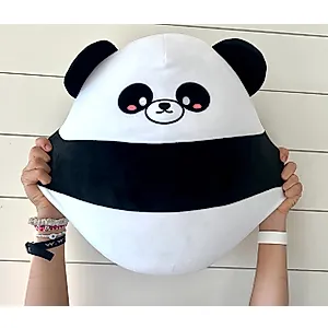 Snuggaboos Pepper The Panda - 17" Large Squish Plush Pillow - Super-Soft and Huggable Toy for All Ages