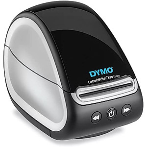 DYMO LabelWriter 550 Turbo Direct Thermal Label Maker - USB and LAN Connectivity - Print up to 90 Labels Per Minute, 300 dpi, Auto Label Recognition, Monochrome Printer - BROAGE Printer_Cable