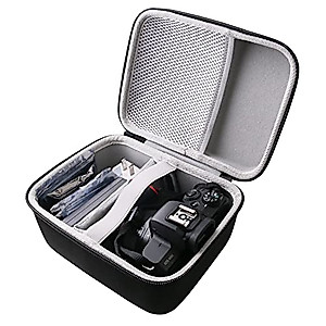 WERJIA Hard Carrying Case Compatible with Canon EOS M50/EOS M50 Mark II Mirrorless Vlogging Camera Kit