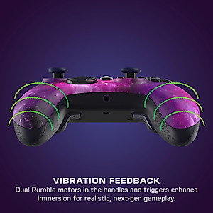 Turtle Beach REACT-R Wired Game Controller – Officially Licensed for Xbox Series X & S, Xbox One, and Windows 10|11 PC’s – Nebula