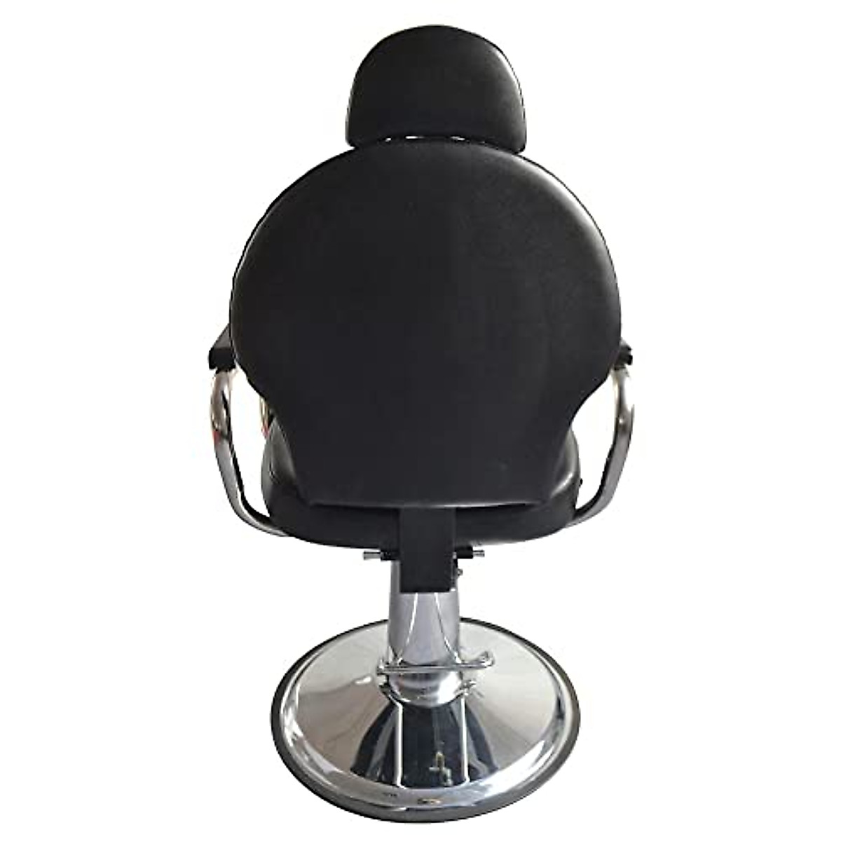 FOPEAS 8735 Man Barber Chair Salon Chairs for Hair Stylist Barber Chair Hydraulic Hair Stylist Chair Barber Chair Salon Equipment with Headrest Black