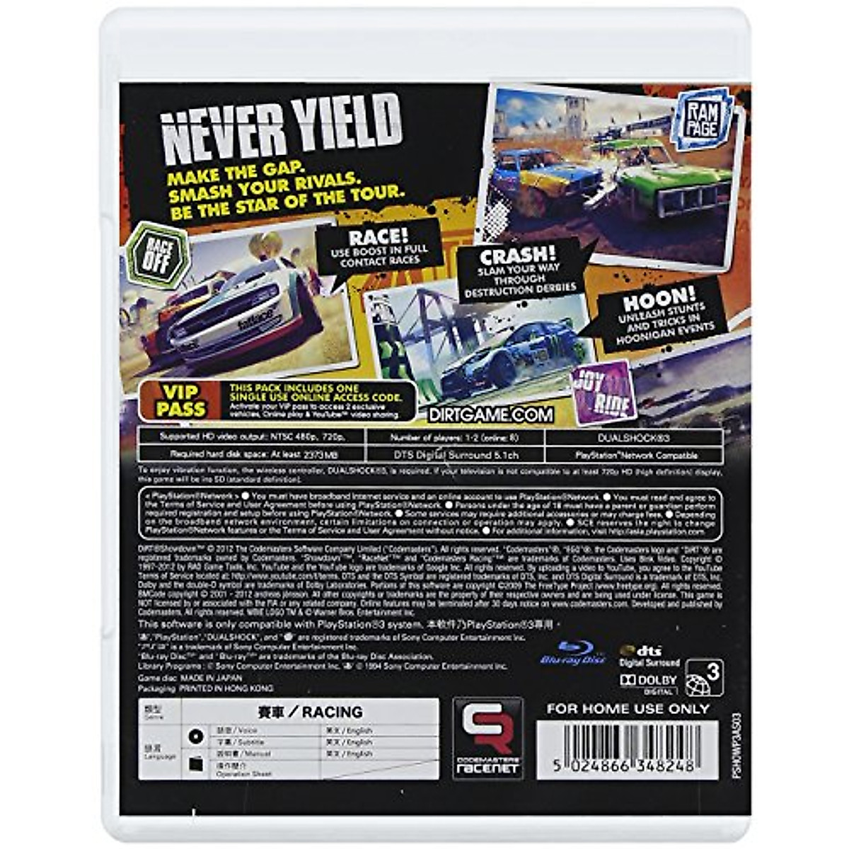 DiRT Showdown - Playstation 3