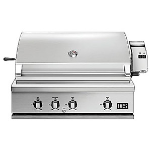 Dcs Professional 36-inch Built-in Propane Gas Grill With Rotisserie - Bh1-36r-l