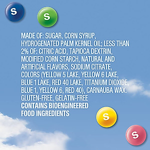 SKITTLES Candy, Tropical Bulk Candy 2.17-Ounce, 36 Packs of Individually Wrapped Candy Bulk Box