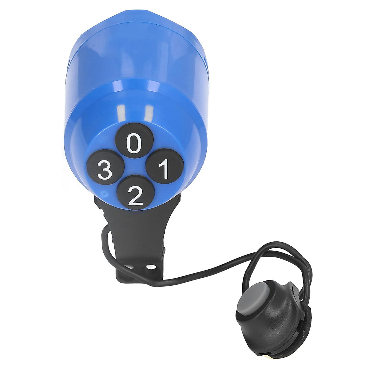 Wobythan Electronic Bike Siren Bell, Bike Alarm Horns Adjustable Waterproof Loud Bicycle Handlebar Alarm Speaker Security Surveillance Ring Bell