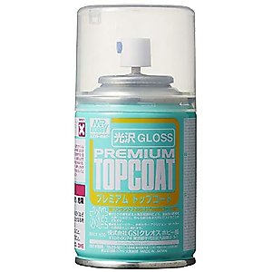 Mr. Hobby B601 Top Coat Gloss, GSI Hobby Accessories Spray