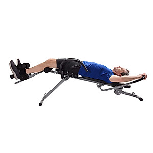 Stamina EasyDecompress - Back Stretcher Gentle Inversion Table For Spine Decompression and Pain Relief - Inversion Tables For Back Pain Strength Training Inversion Equipment