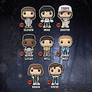 POP [Stranger Things - Steve Harrington [Season 4] Video Store Outfit Funko Vinyl Figure (Bundled with Compatible Box Protector Case), Multicolor, 3.75 inches