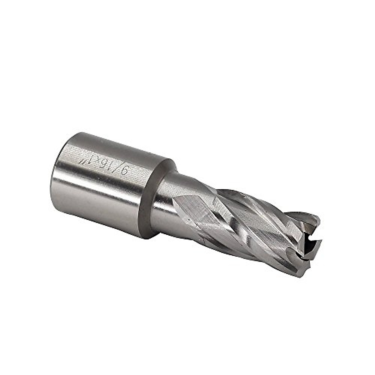 Annular Cutters Set 6pcs JESTUOUS 3/4 Inch Weldon Shank 1 Cutting Depth 1/2-1-1/16 Cutting Diameter Two Flat HSS Slugger Bits for Mag Drill Press with Pilot Pin