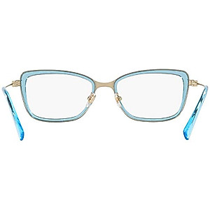 Eyeglasses Versace VE 1243 1403 PALE GOLD/BLUE TRANSP